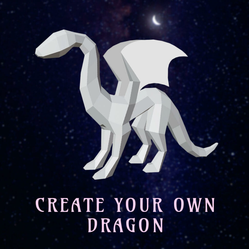 Elementaali Enchanted Paper - Dragon Doll - Dragetarr